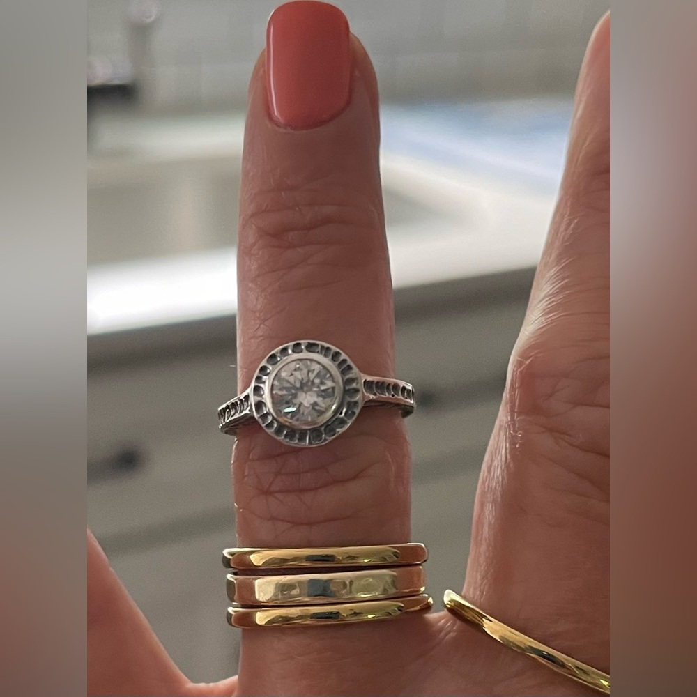 Silpadar2076”Perfect Bliss”Ring Oxidized 925 Sterl.Si… - Gem